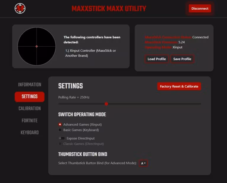 Ultimate Guide to using the Maxx Utility - MaxxStick Controllers